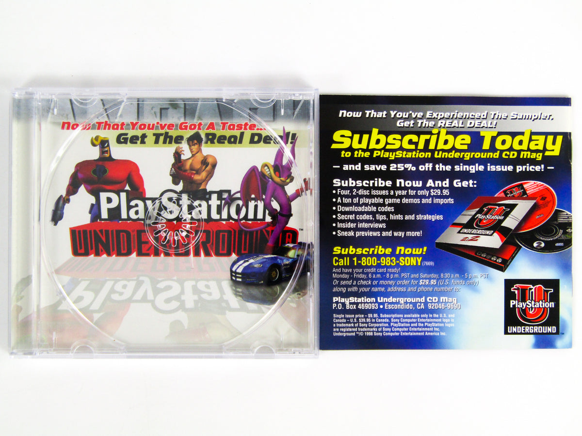 PlayStation Underground Jampack (Playstation / PS1) – RetroMTL