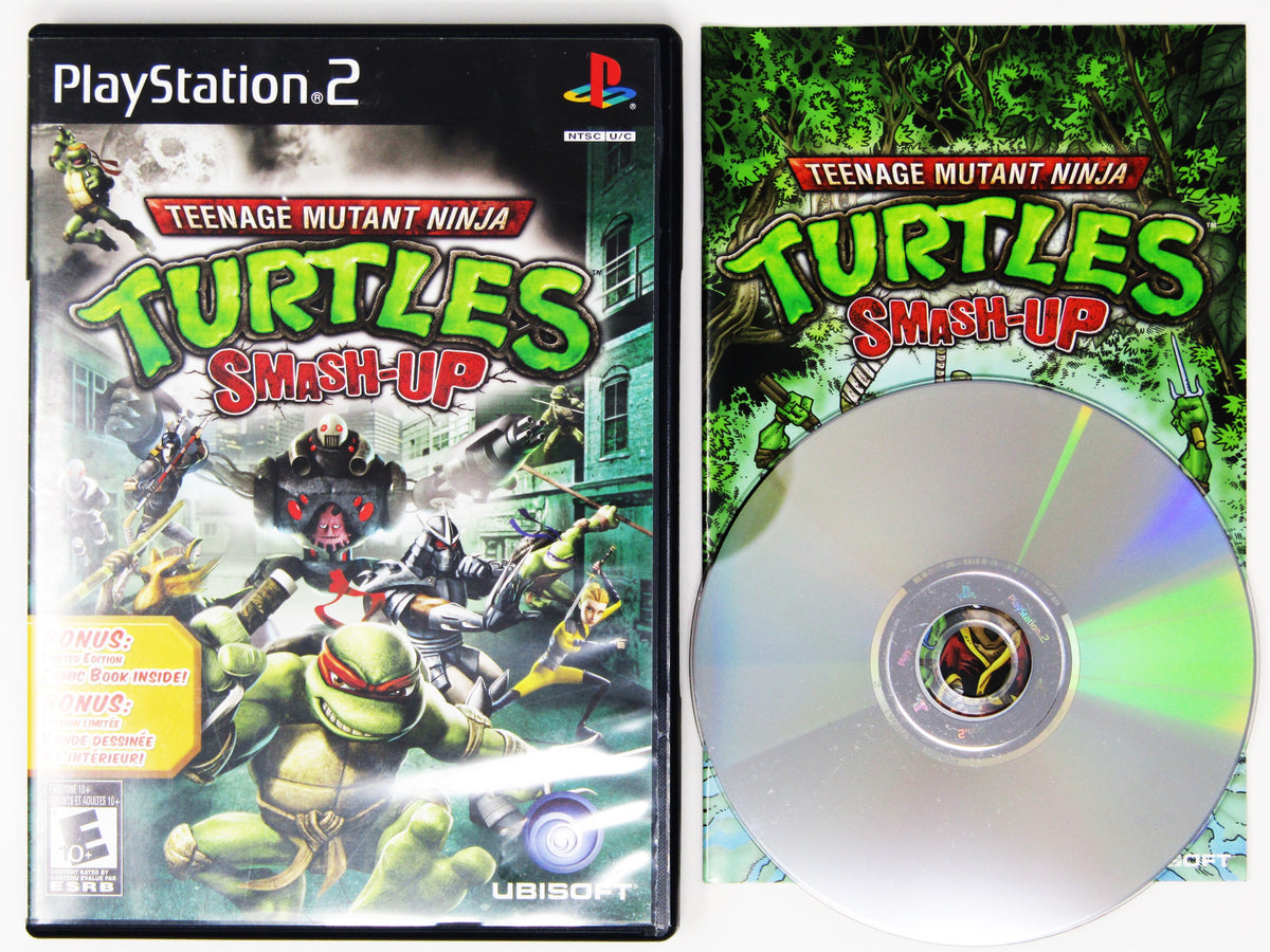 Teenage Mutant Ninja Turtles: Smash-Up (PlayStation 2 / PS2) – Retro MTL