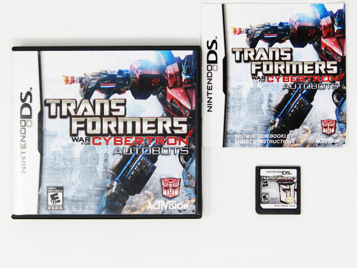 Transformers: War For Cybertron Autobots (Nintendo DS) – RetroMTL