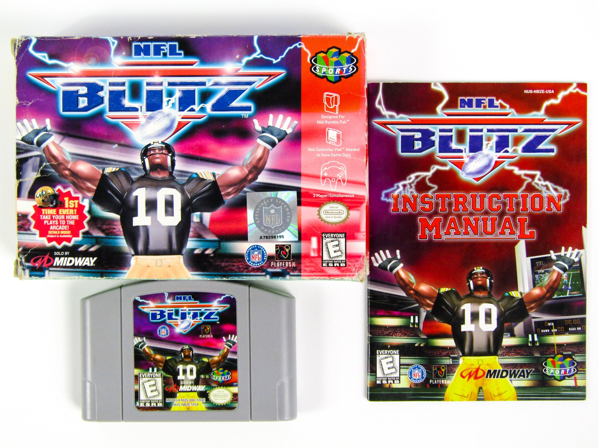 NFL Blitz (Nintendo 64 / N64) – Retro MTL
