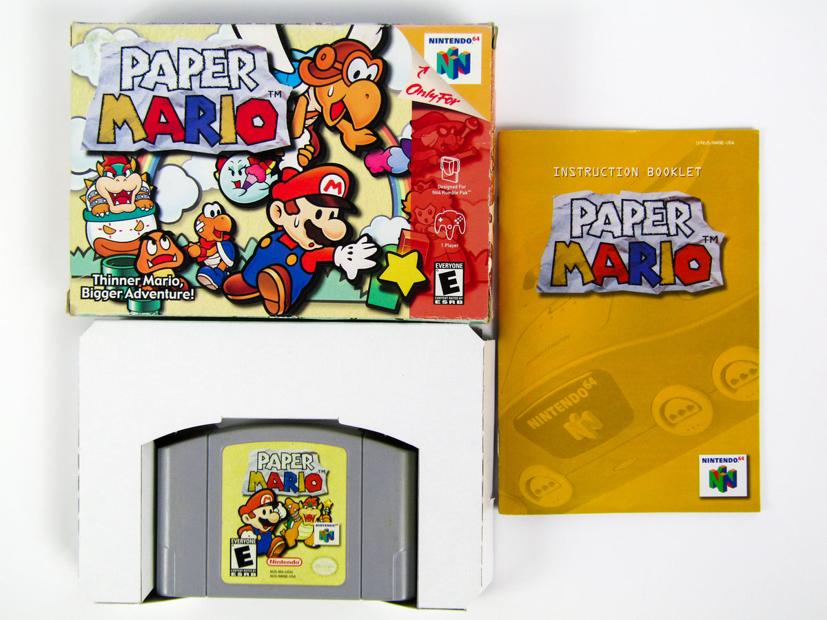 Paper Mario (Nintendo 64 / N64) – Retro MTL