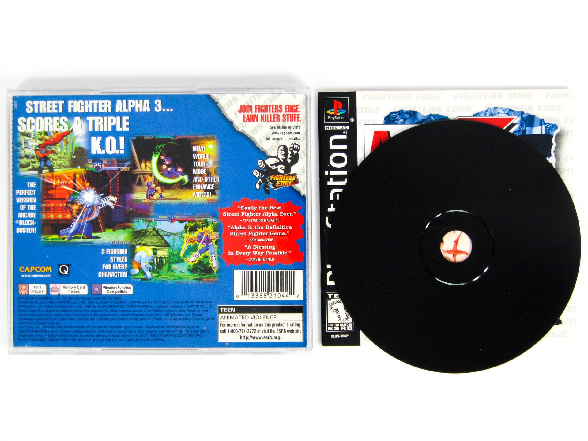 Street Fighter Alpha 3 (PlayStation / PS1) – Retro MTL