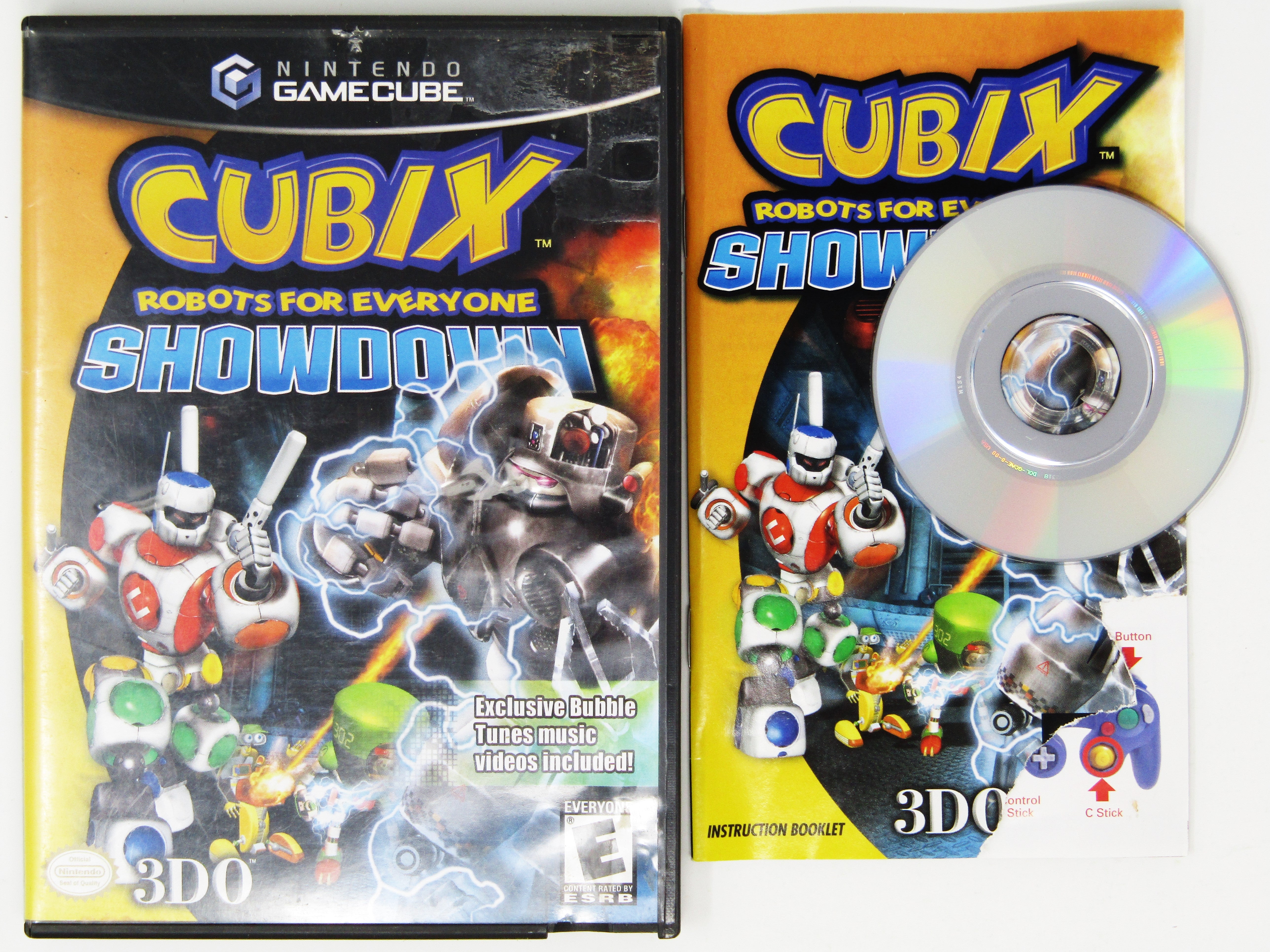 Cubix Robots For Everyone Showdown (Nintendo GameCube) – Retro MTL