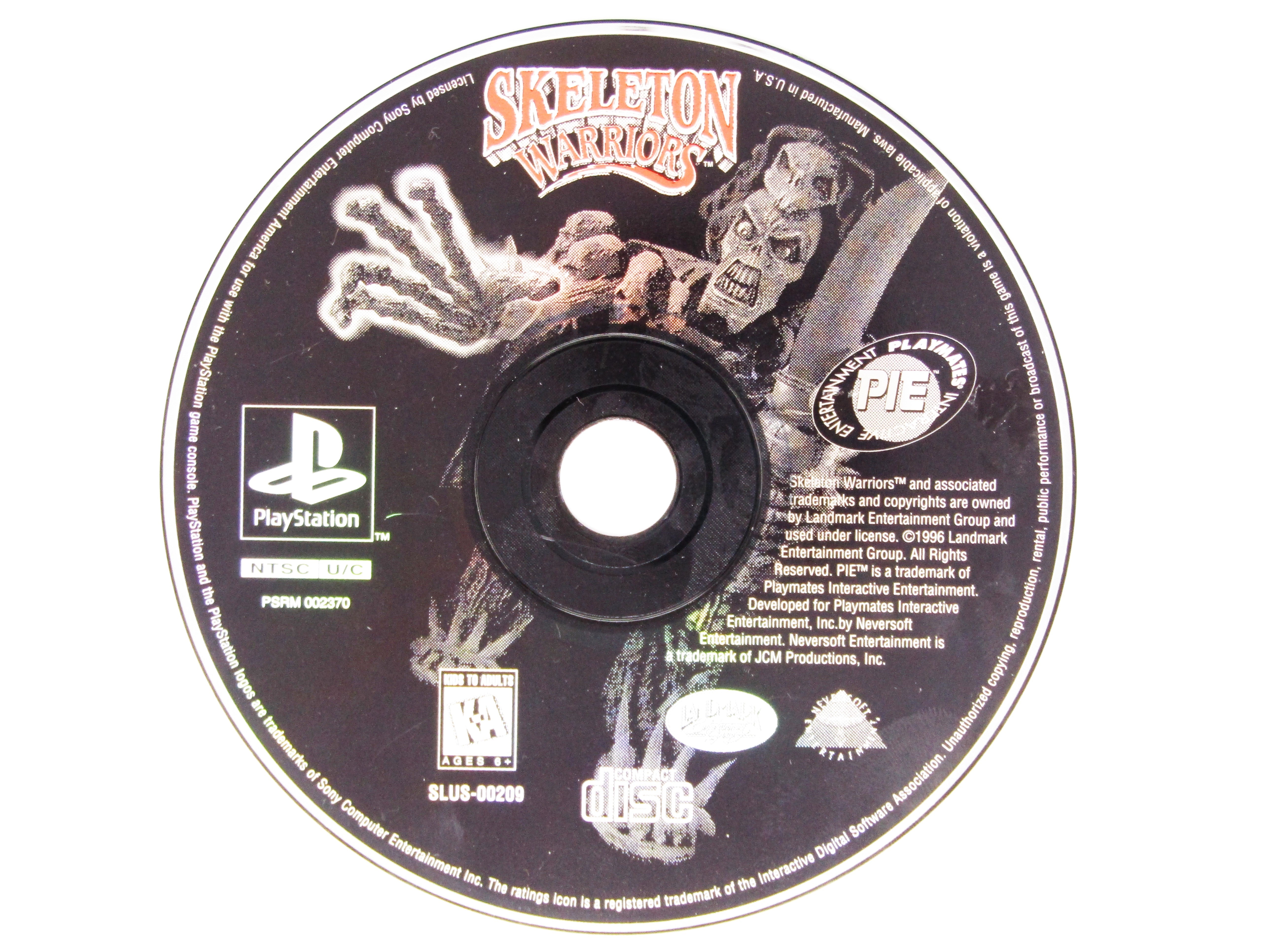 Skeleton Warriors (PlayStation / PS1) – Retro MTL