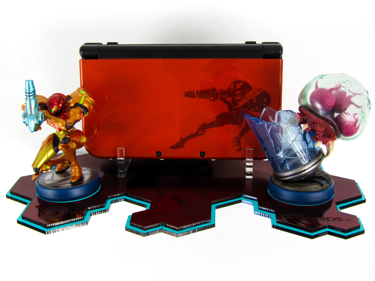 Metroid Samus Returns 3DS Amiibo Stand [Rose Colored Gaming] (Nintendo ...