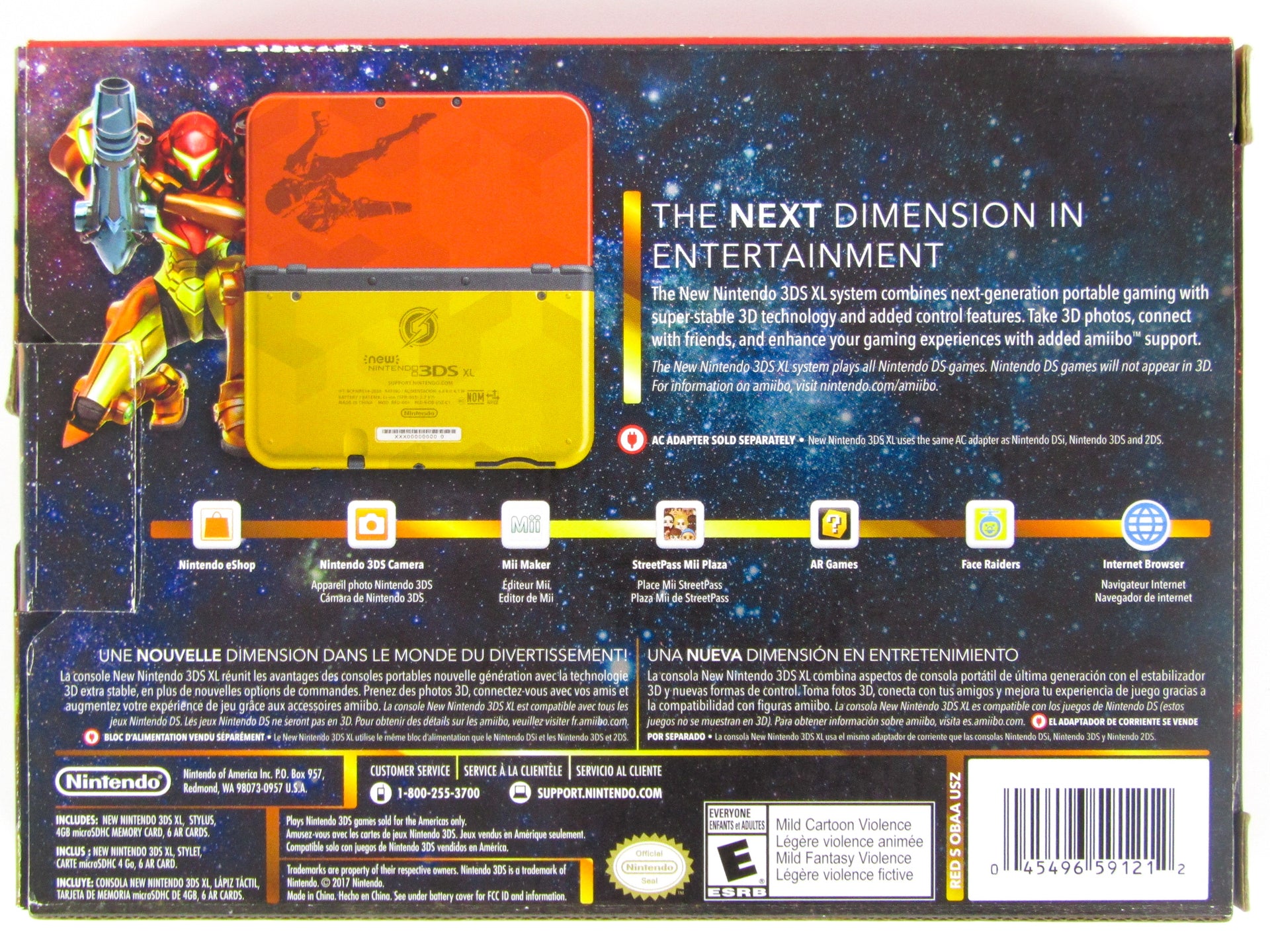 New Nintendo 3DS XL System [Samus Edition] – Retro MTL