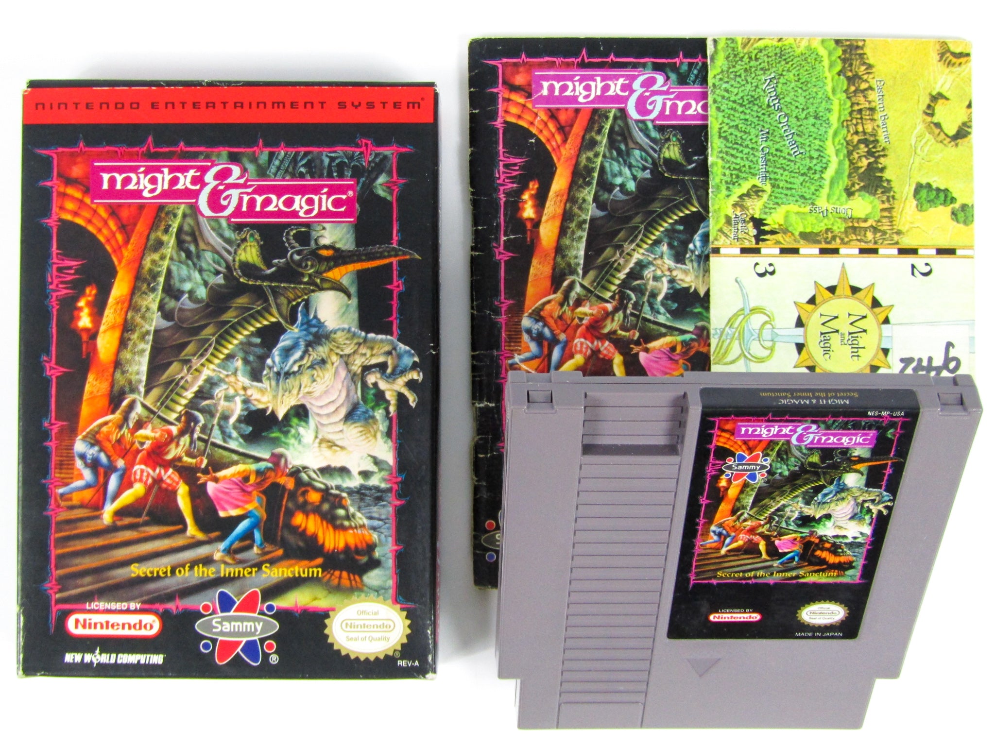 Might and Magic (Nintendo / NES) – Retro MTL