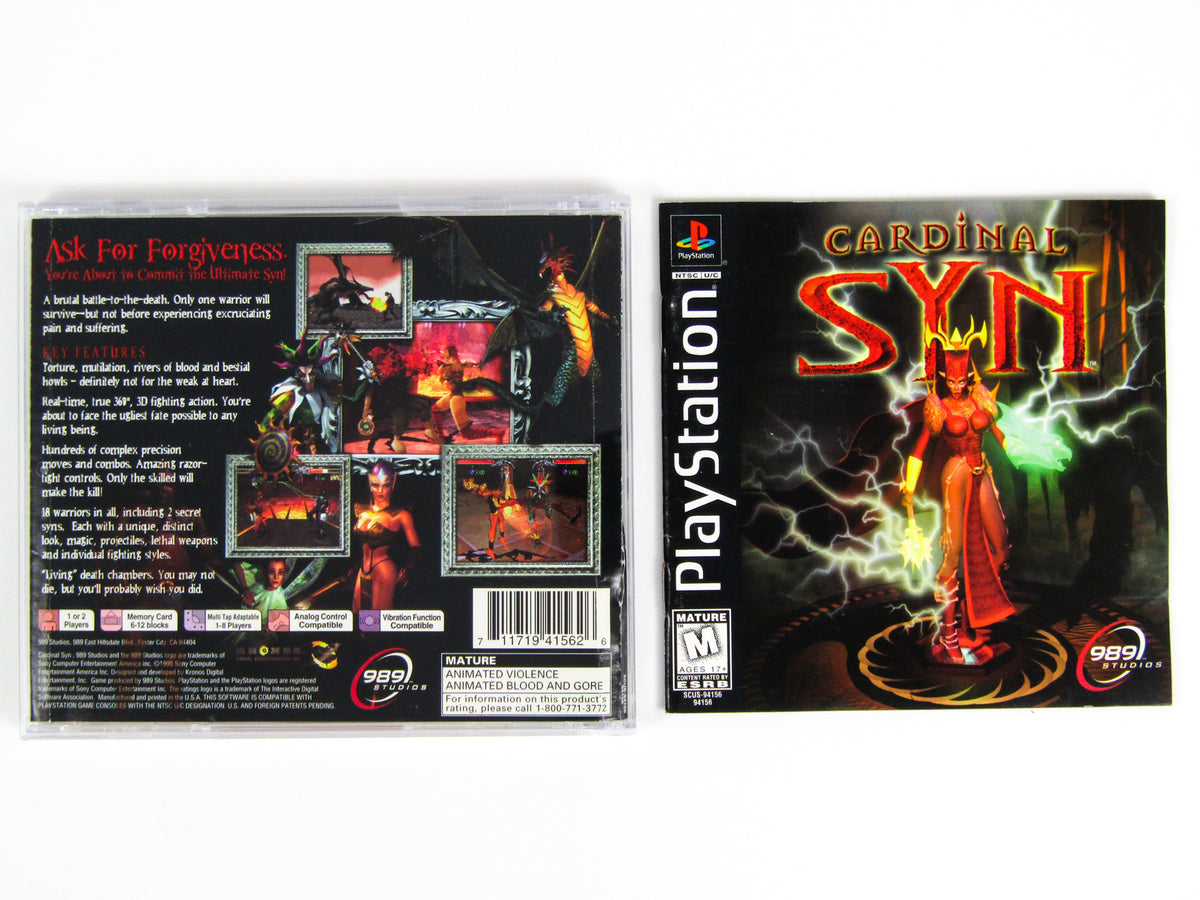 Cardinal Syn (Playstation / PS1) – Retro MTL