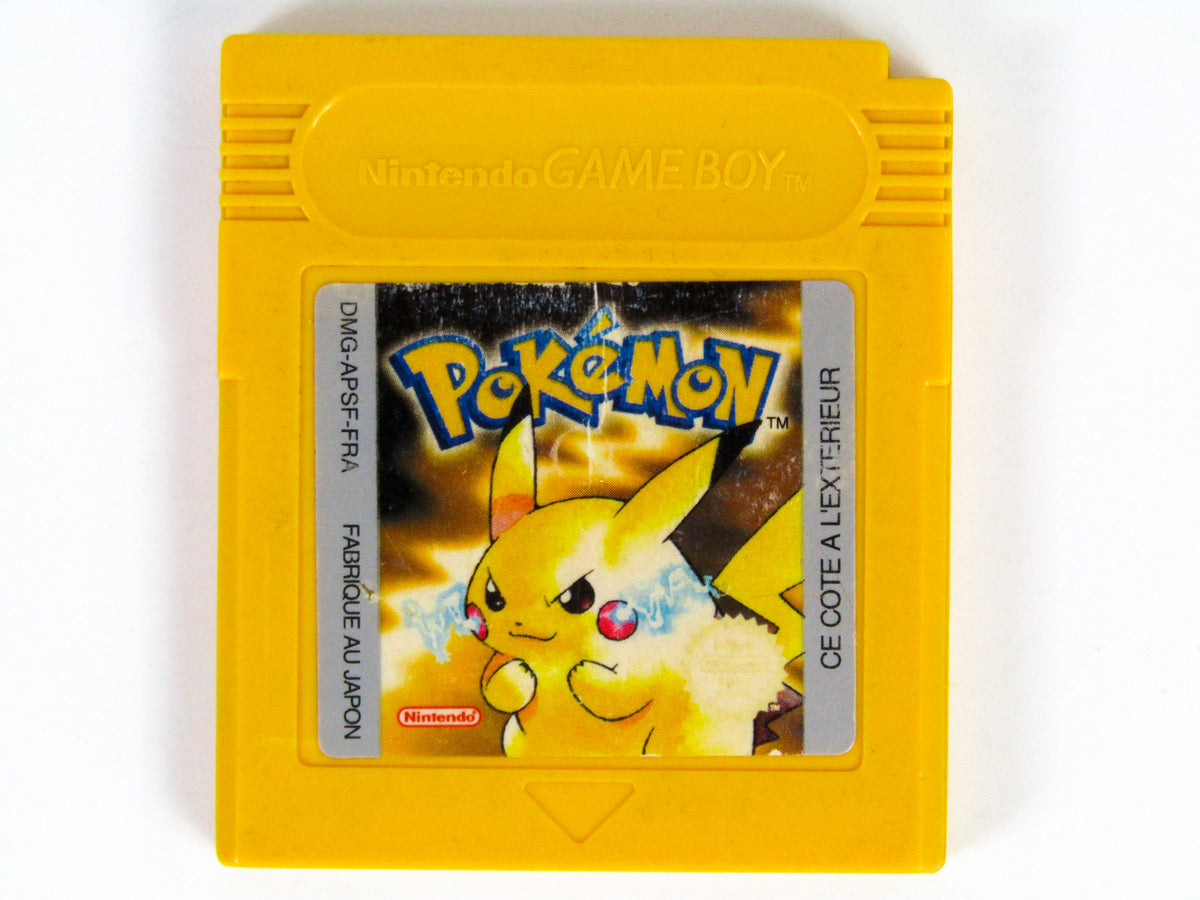 Pokemon Yellow [PAL] [French Version] (Nintendo Game Boy) – Retro MTL