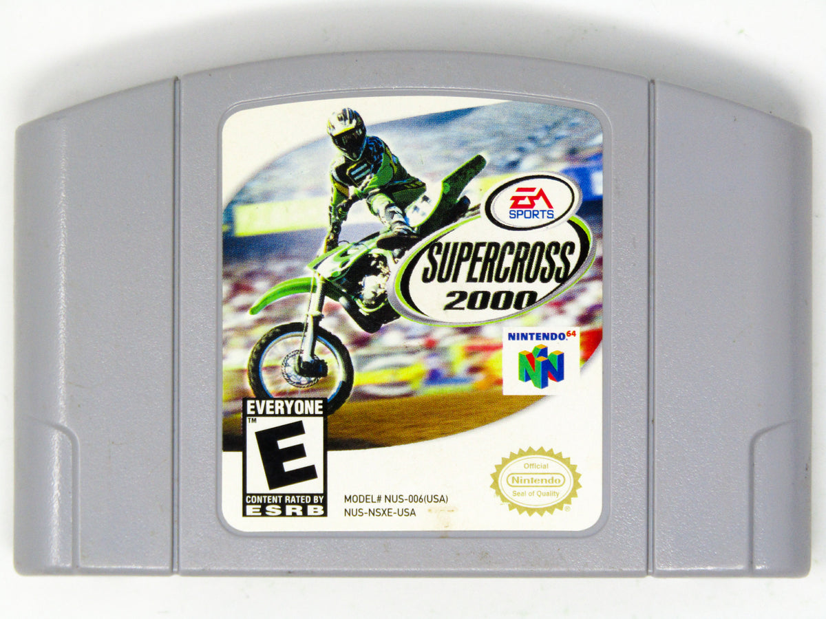 Supercross 2000 (Nintendo 64 / N64) – RetroMTL