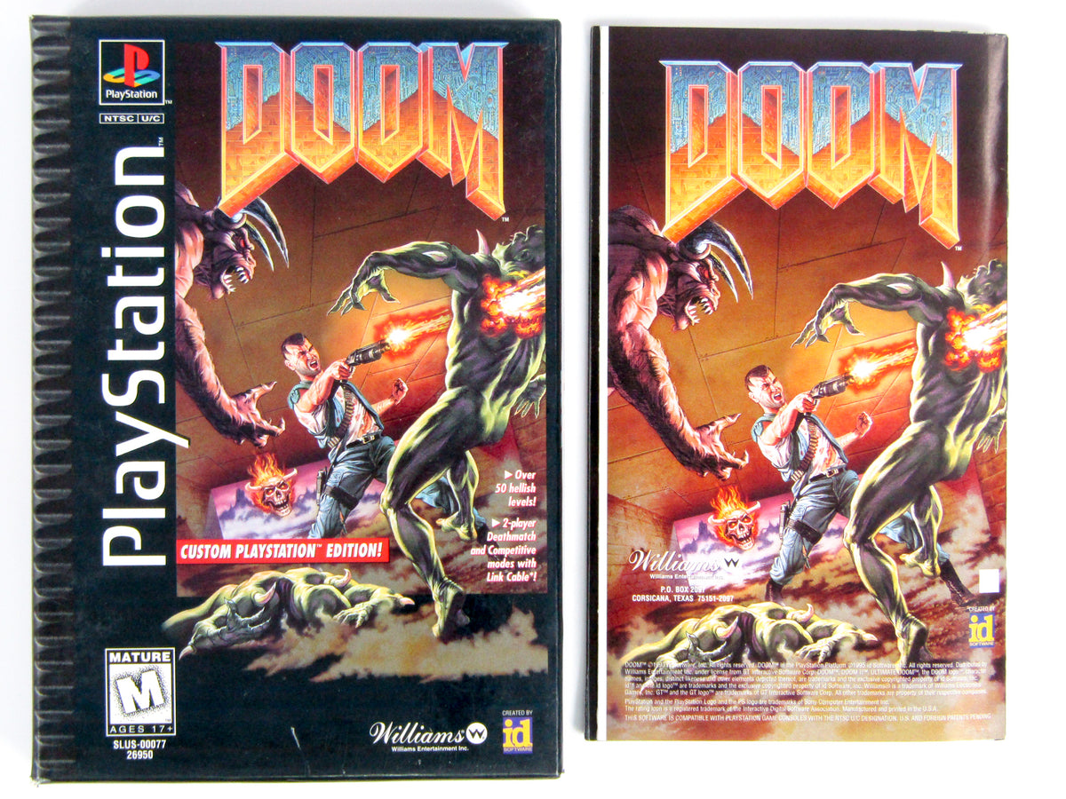 Doom [Long Box] (PlayStation / PS1) – Retro MTL