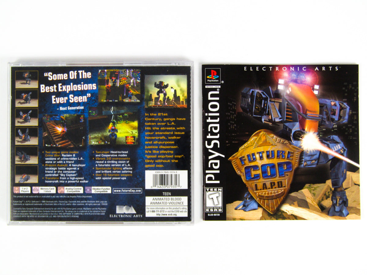 Future Cop LAPD (Playstation / PS1) – RetroMTL