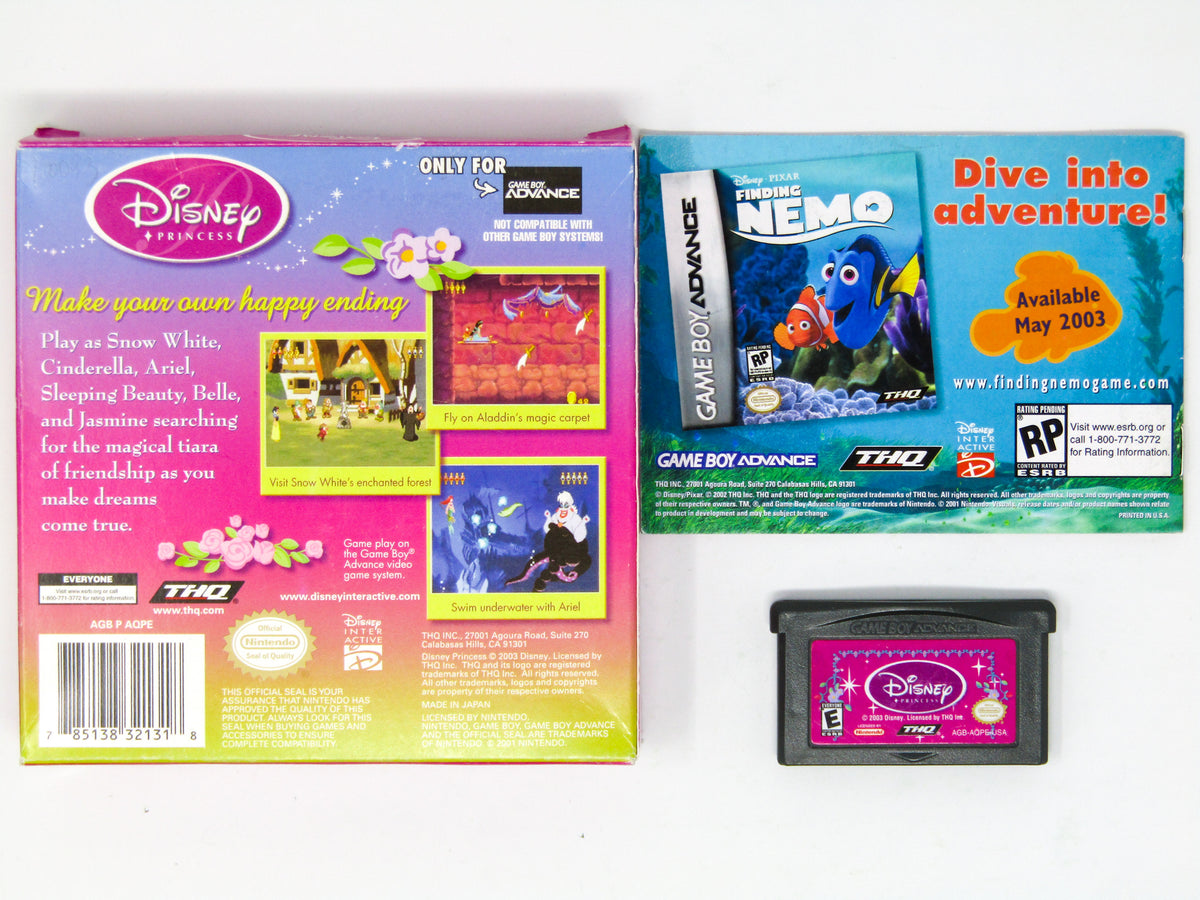 Disney Princess (Nintendo Game Boy Advance / GBA) – Retro MTL