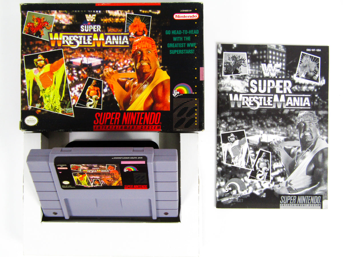 WWF Super Wrestlemania (Super Nintendo / SNES) – Retro MTL