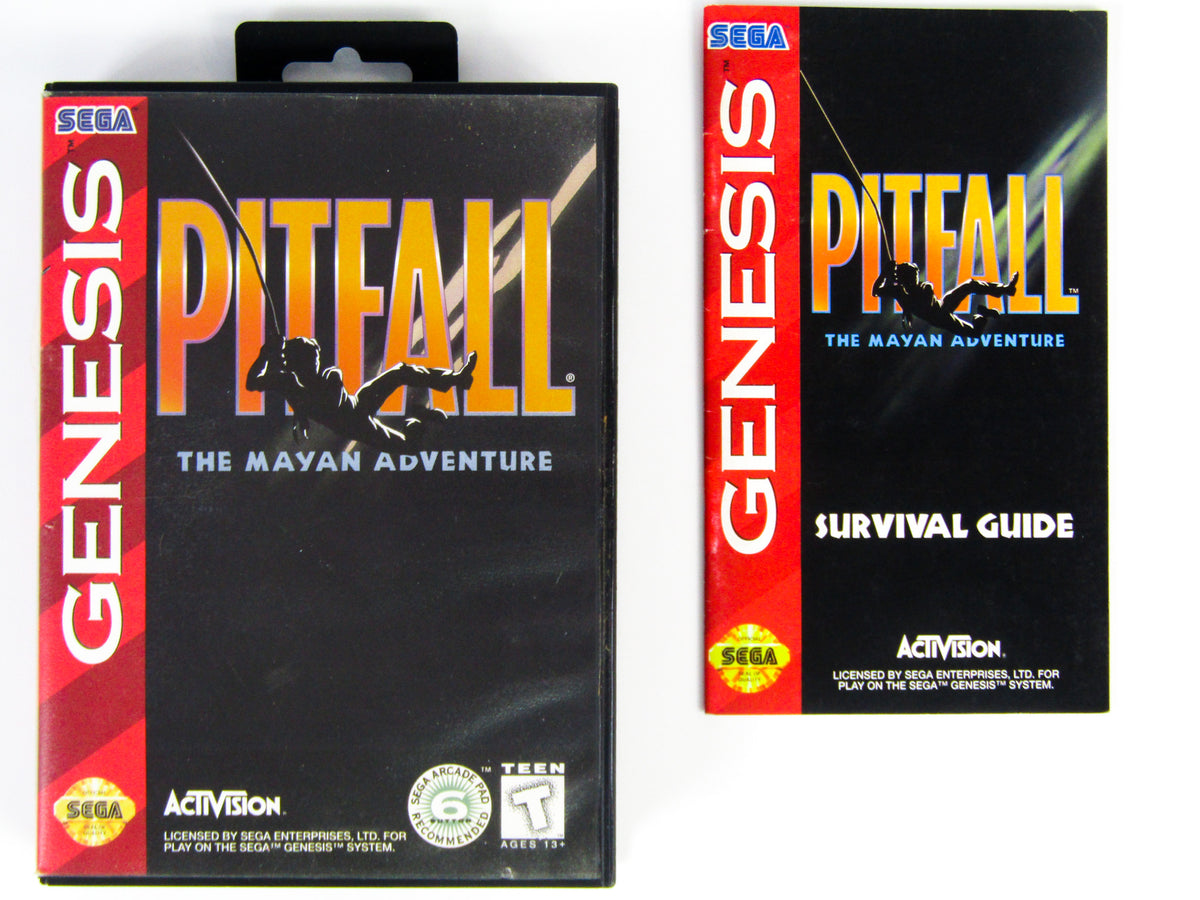 Pitfall Mayan Adventure (Sega Genesis) – Retro MTL