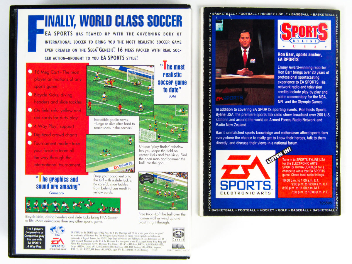 FIFA International Soccer (Sega Genesis) – Retro MTL