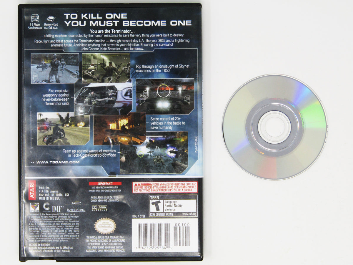 Terminator 3 Redemption (Nintendo Gamecube) – RetroMTL