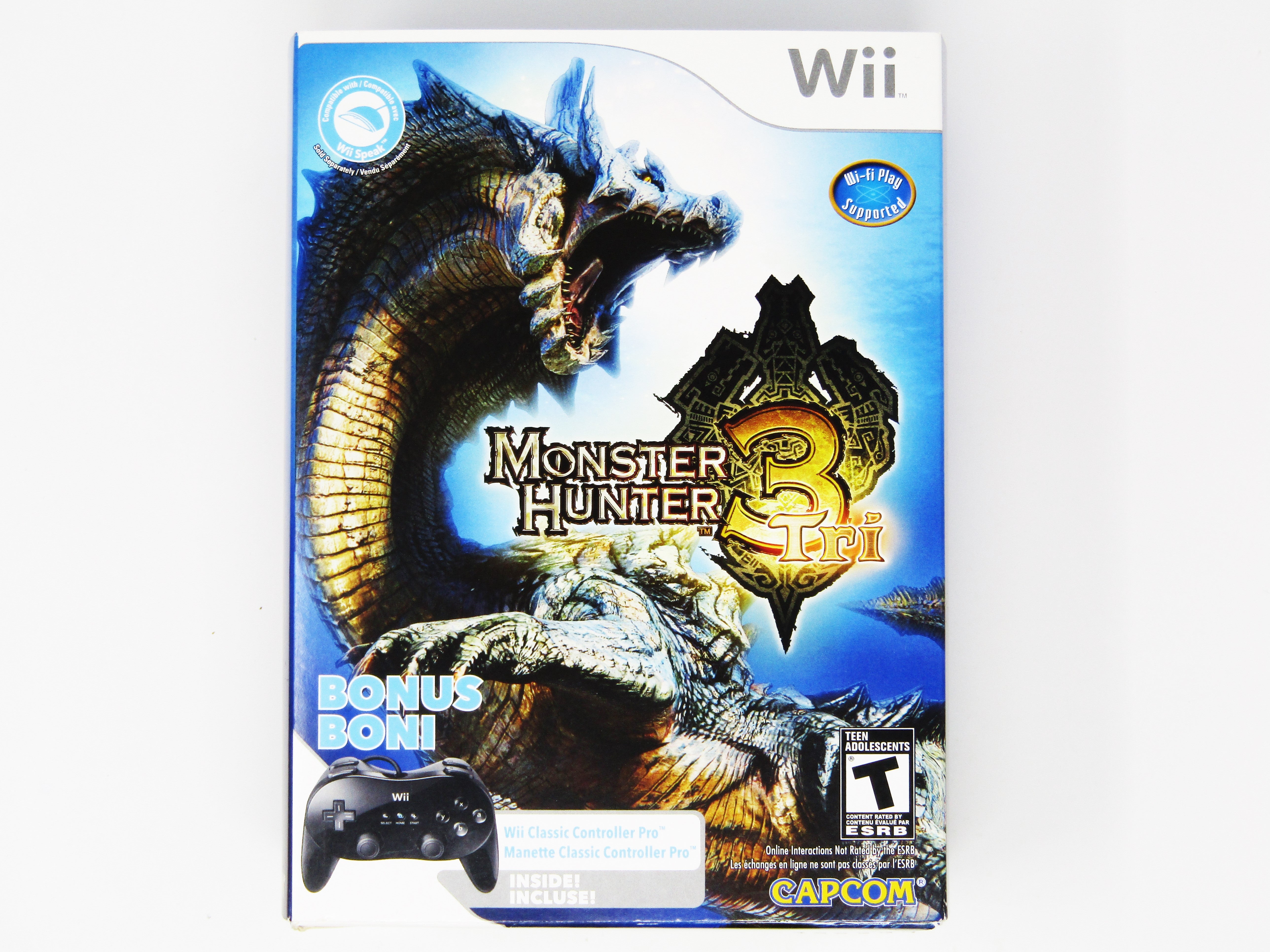 Monster Hunter Tri [Controller Bundle] (Nintendo Wii) – Retro MTL