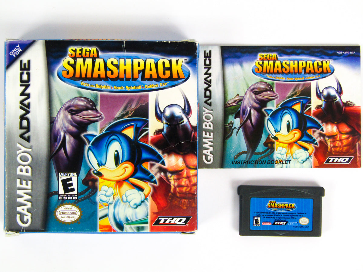 Sega Smash Pack (Nintendo Game Boy Advance / GBA) – Retro MTL