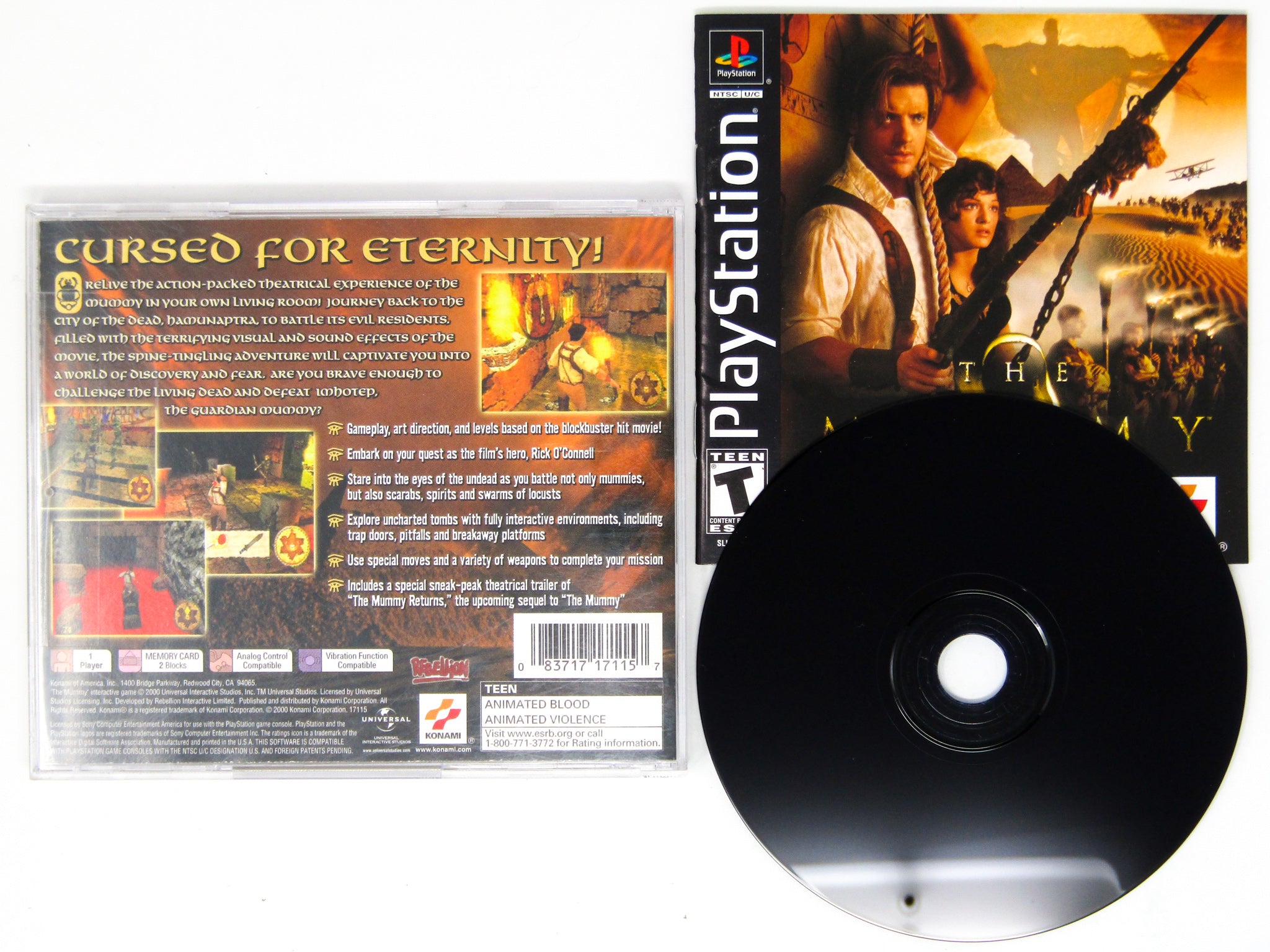 The Mummy (PlayStation / PS1) – Retro MTL