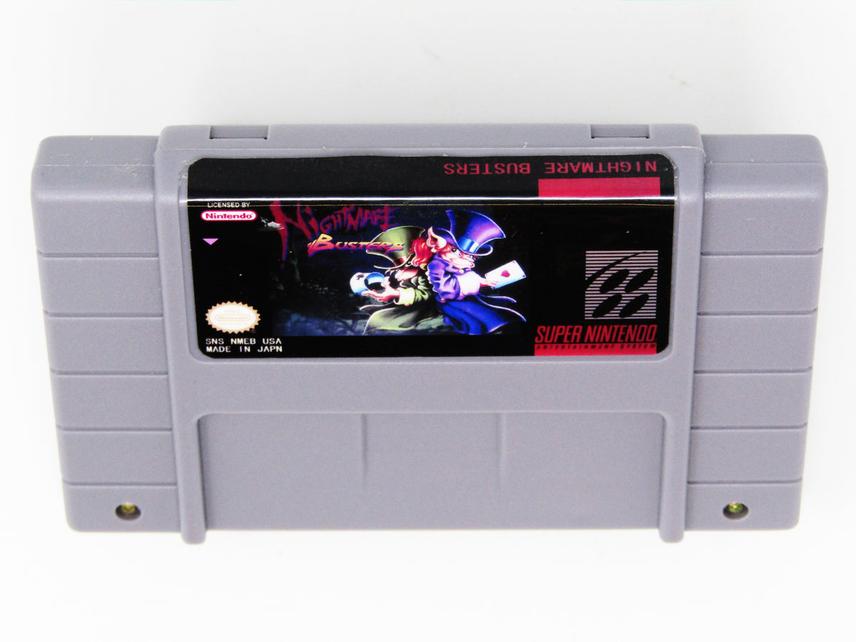 Nightmare Busters [Homebrew] (First Print) (Super Nintendo / SNES ...