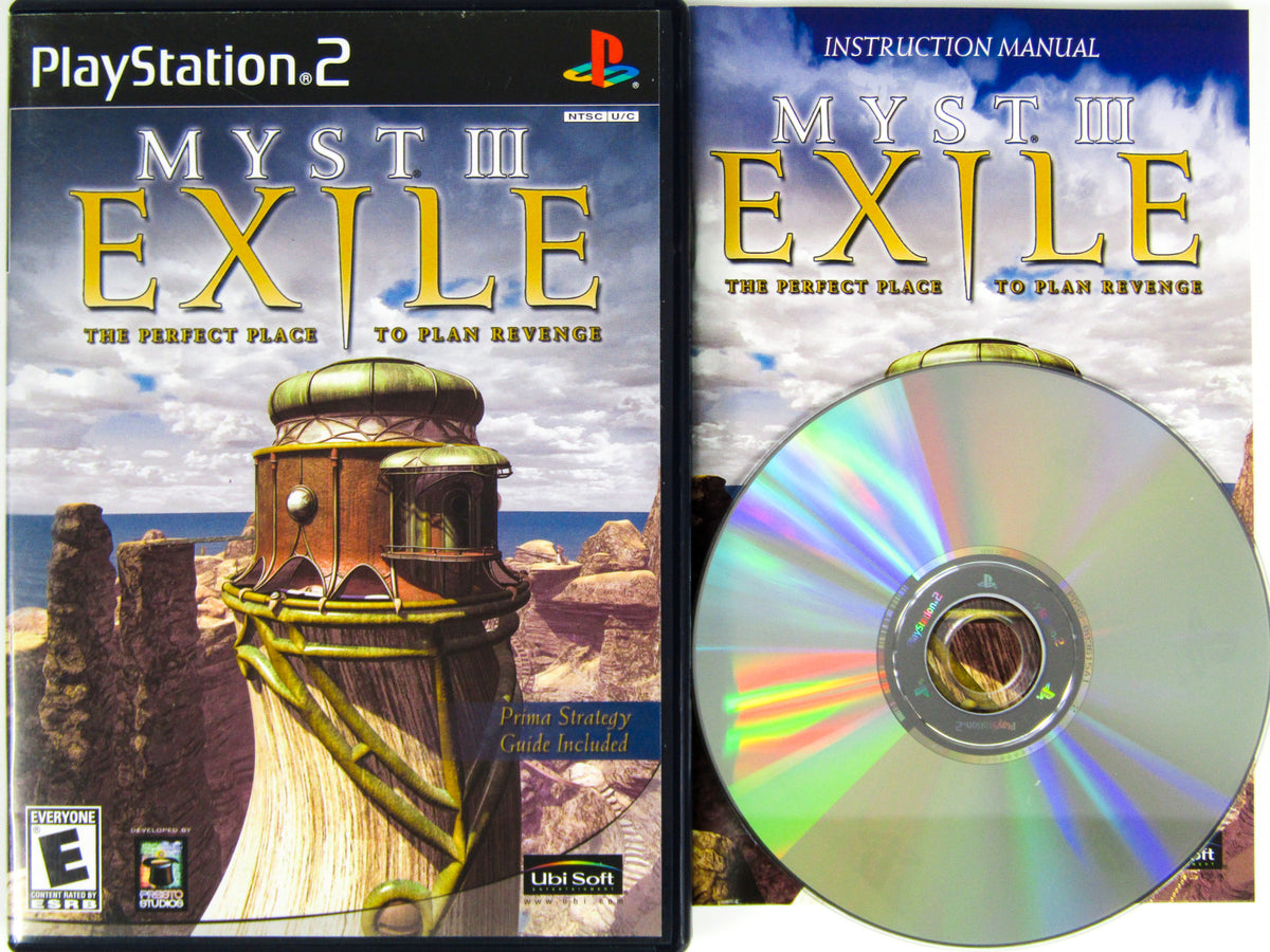 Myst III 3 Exile (Playstation 2 / PS2) – RetroMTL