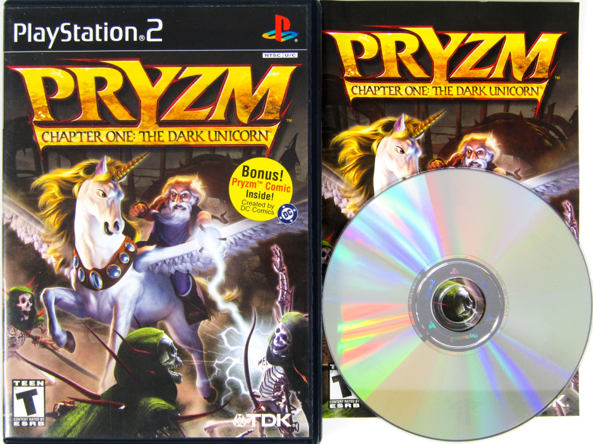 Pryzm Chapter One The Dark Unicorn (PlayStation 2 / PS2) – Retro MTL