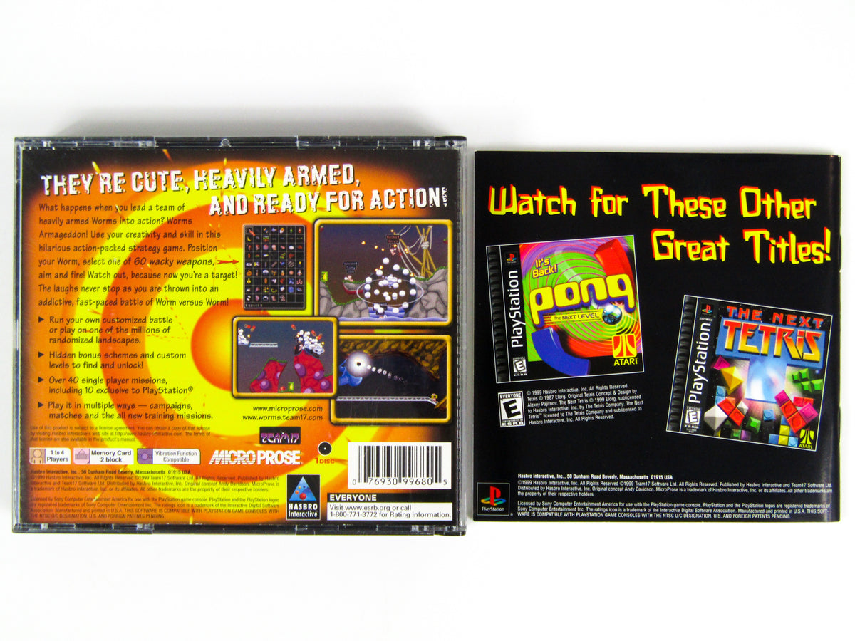 Worms Armageddon (Playstation / PS1) – RetroMTL