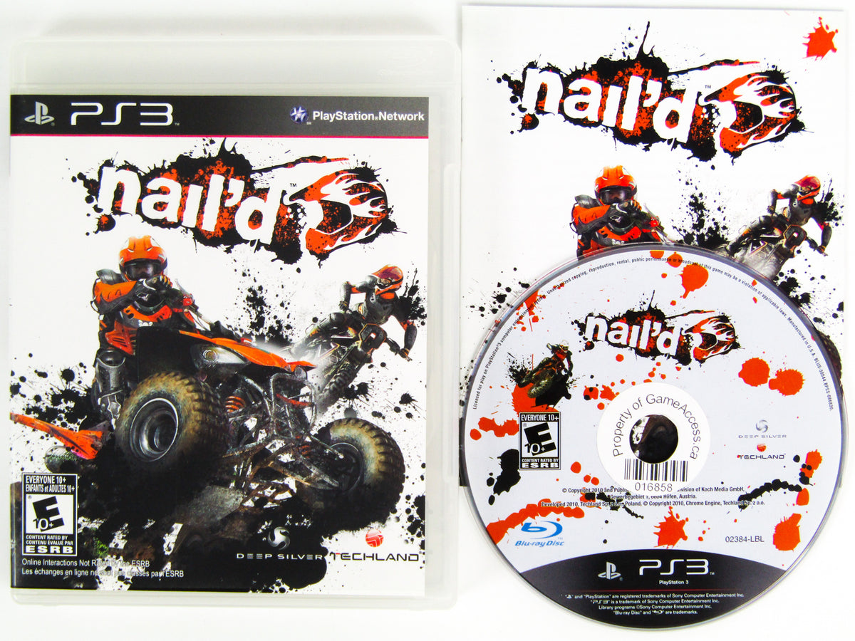 Nail'd (PlayStation 3 / PS3) – Retro MTL