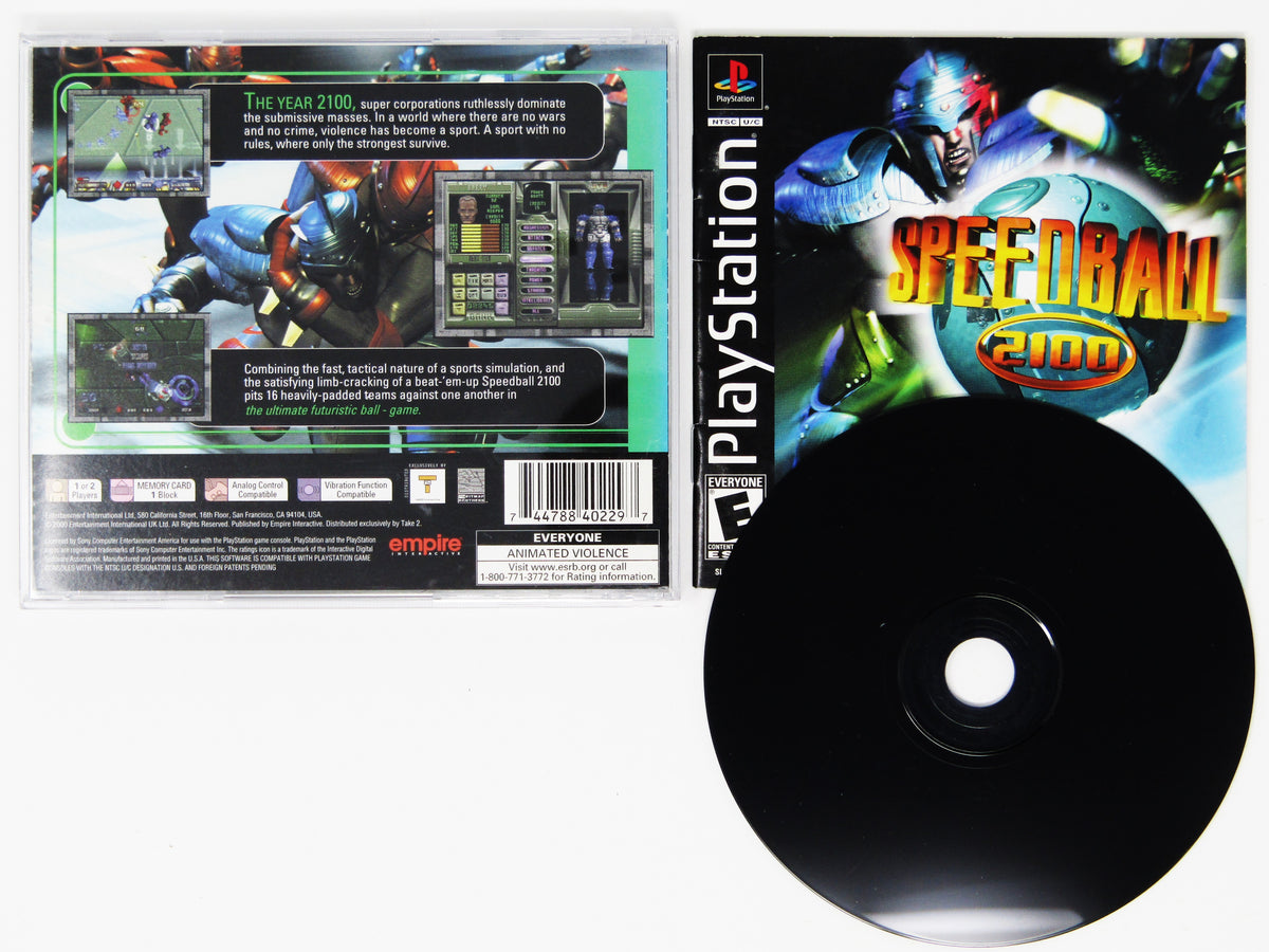 Speedball 2100 (Playstation / PS1) – RetroMTL
