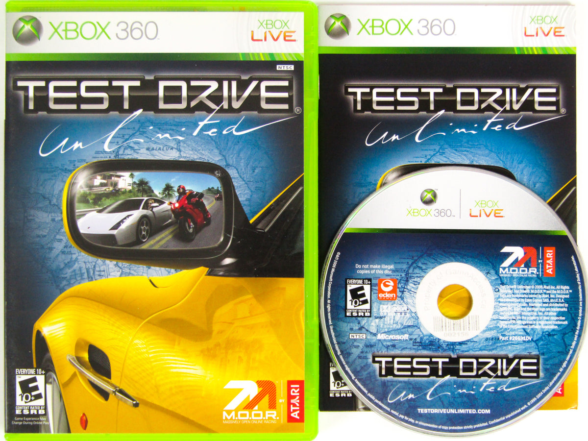Test Drive Unlimited (Xbox 360) – RetroMTL