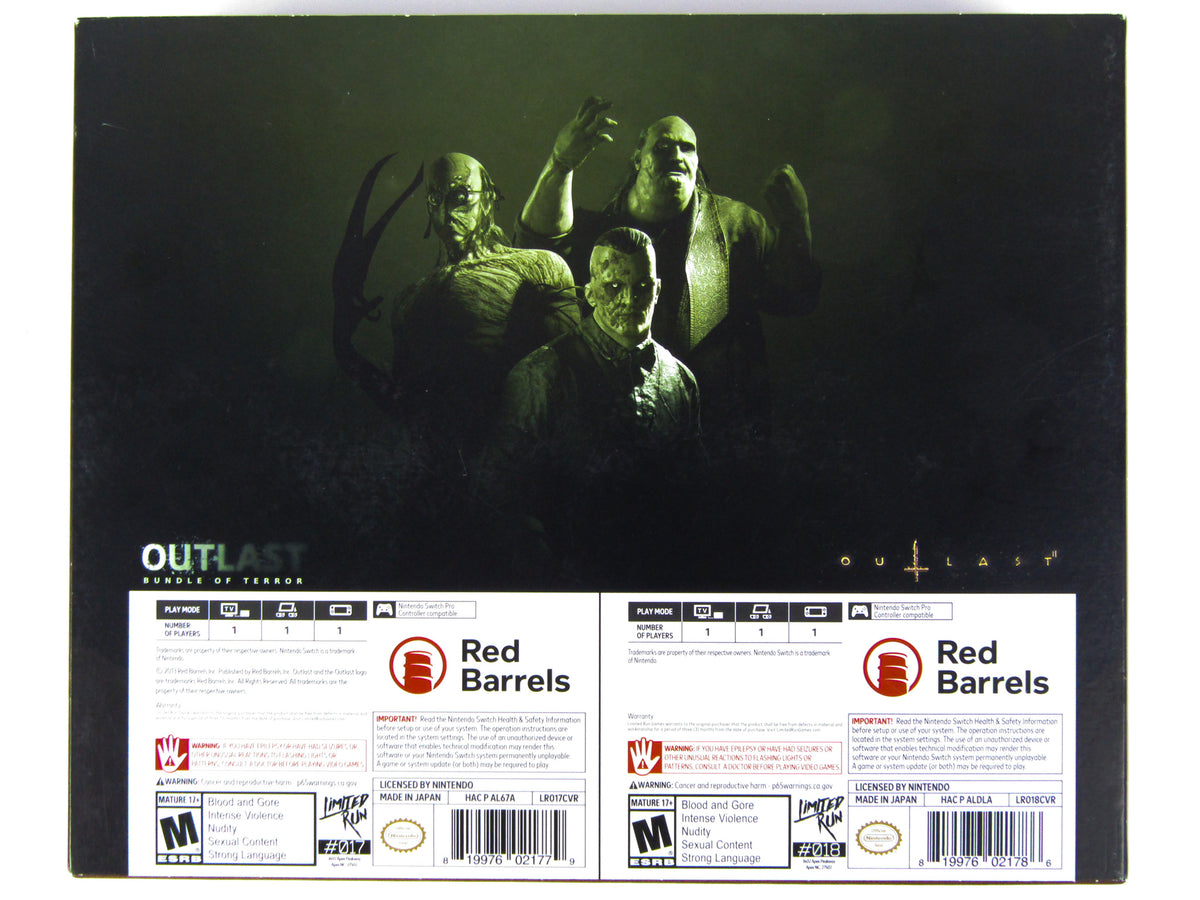 Outlast Bundle Of Terror [Murkoff Briefcase Edition] [Limited Run Game ...