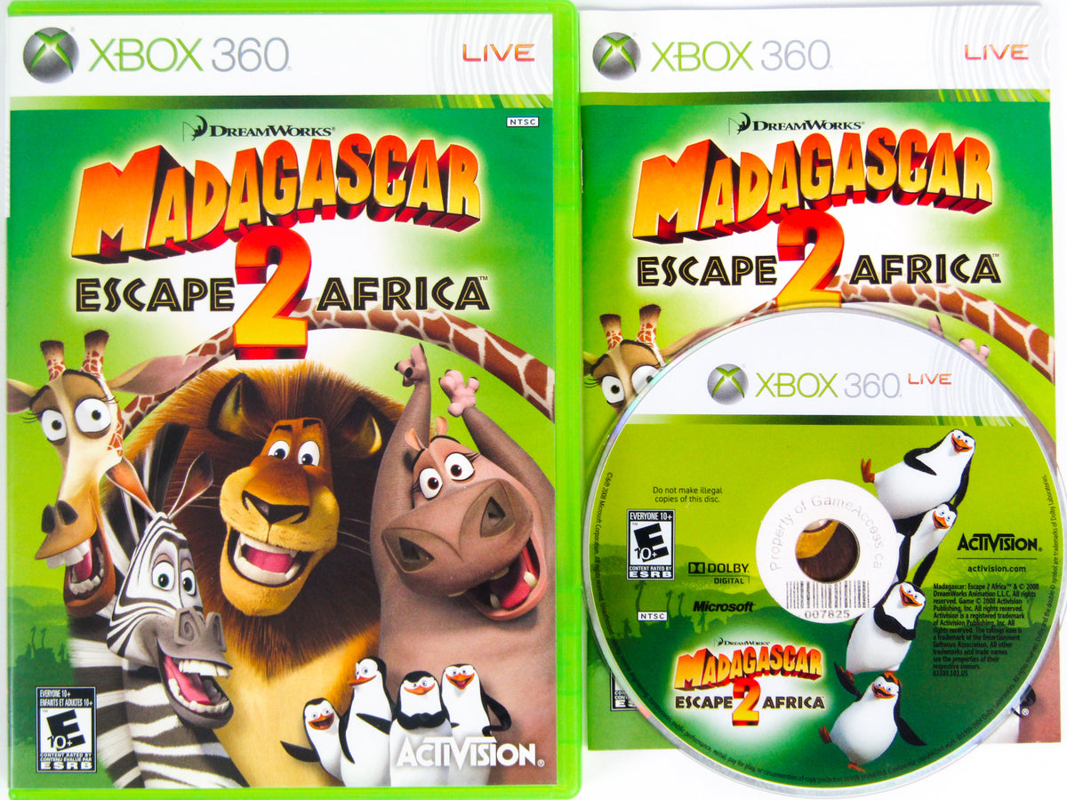 Madagascar Escape 2 Africa (Xbox 360) – RetroMTL