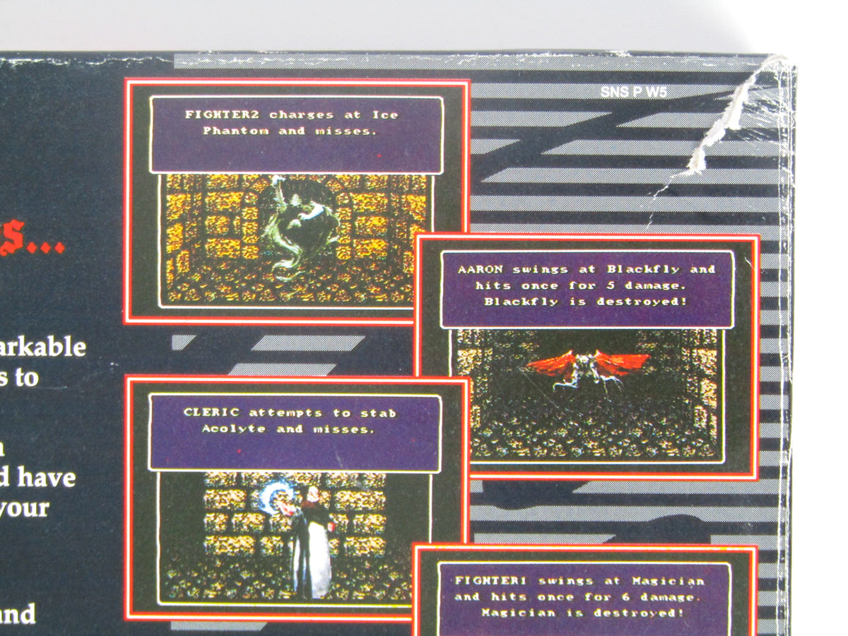 Wizardry V 5 Heart Of The Maelstrom (Super Nintendo / SNES) – RetroMTL