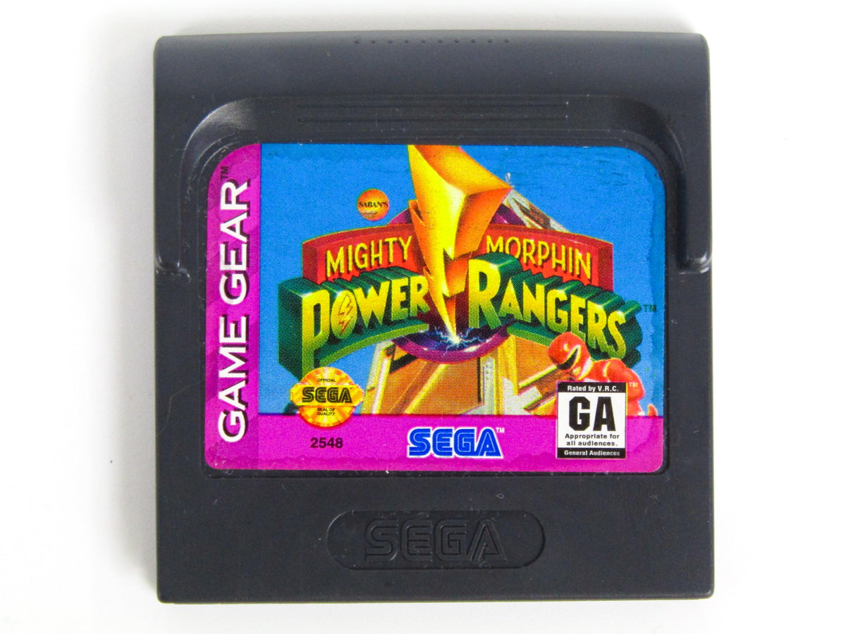 Mighty Morphin Power Rangers (Sega Game Gear) – RetroMTL