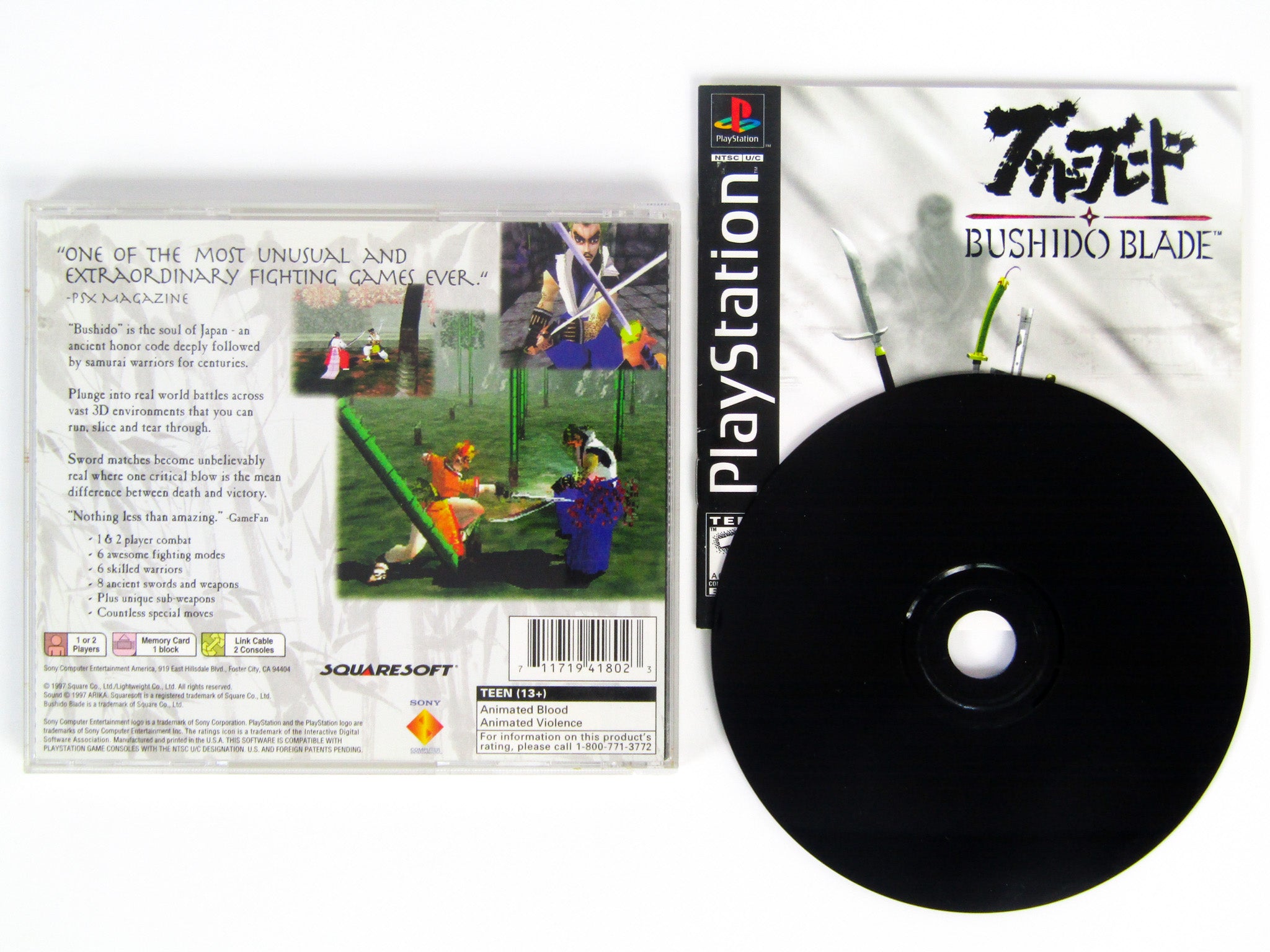 Bushido Blade (PlayStation / PS1) – Retro MTL