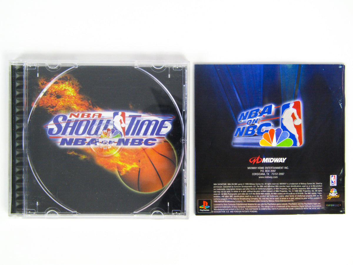 NBA Showtime NBA On NBC (Playstation / PS1) – RetroMTL