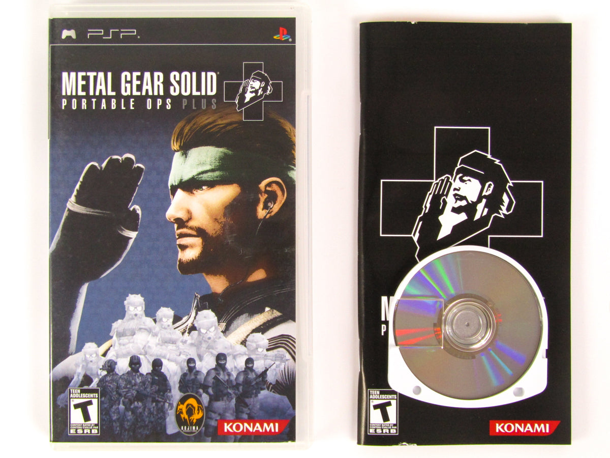 Metal Gear Solid Portable Ops Plus (Playstation Portable / PSP) – RetroMTL