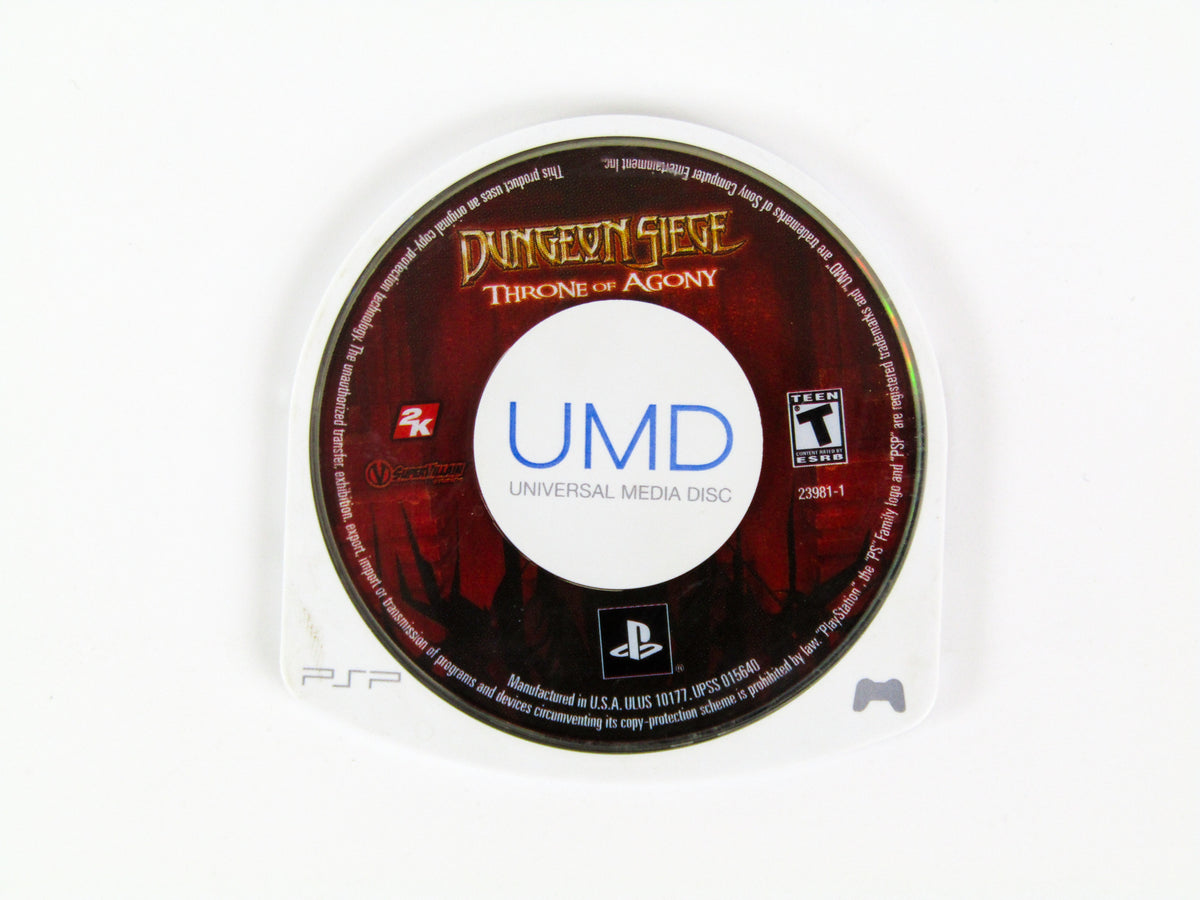 Dungeon Siege: Throne of Agony (PlayStation Portable / PSP) – Retro MTL