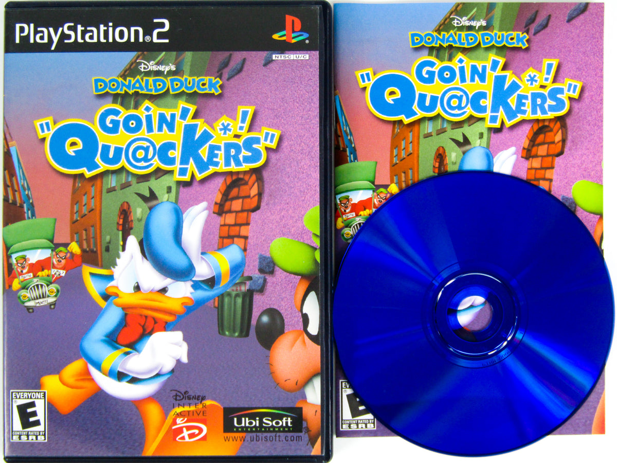 Donald Duck Going Quackers (PlayStation 2 / PS2) – Retro MTL