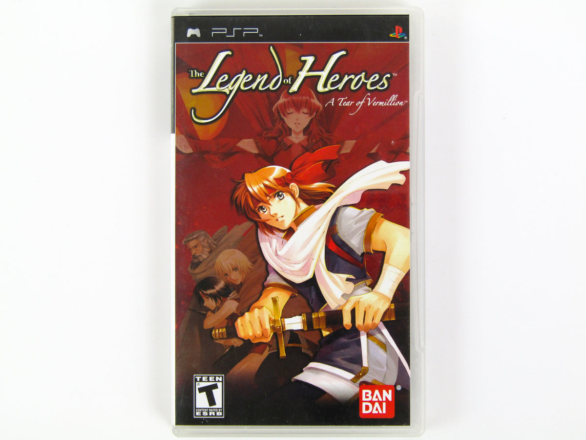 Legend of Heroes A Tear of Vermillion (Playstation Portable / PSP ...
