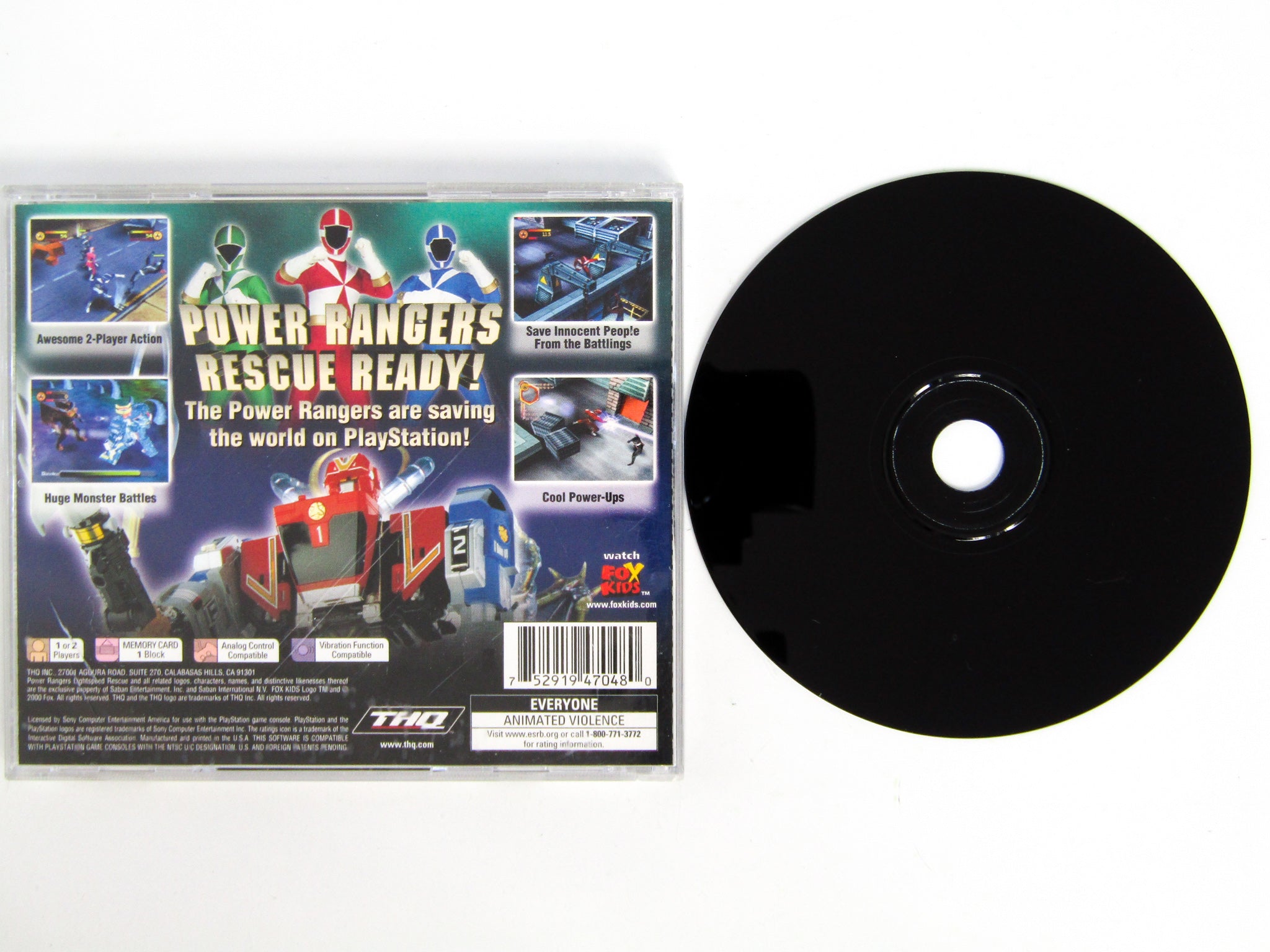 Power Rangers Lightspeed Rescue (PlayStation / PS1) – Retro MTL