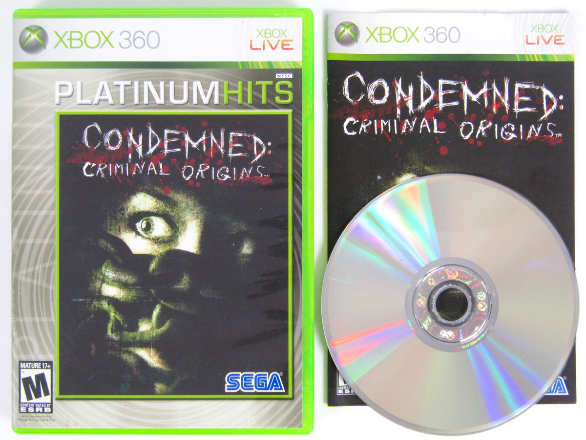 Condemned: Criminal Origins [Green Box] [Platinum Hits] (Xbox 360 ...