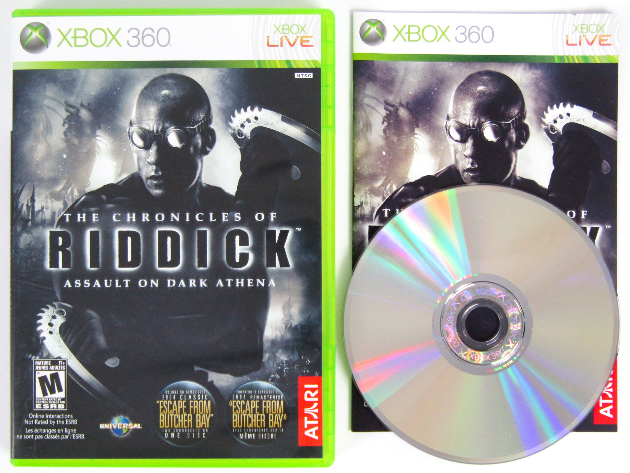 Chronicles Of Riddick: Assault On Dark Athena (Xbox 360) – Retro MTL