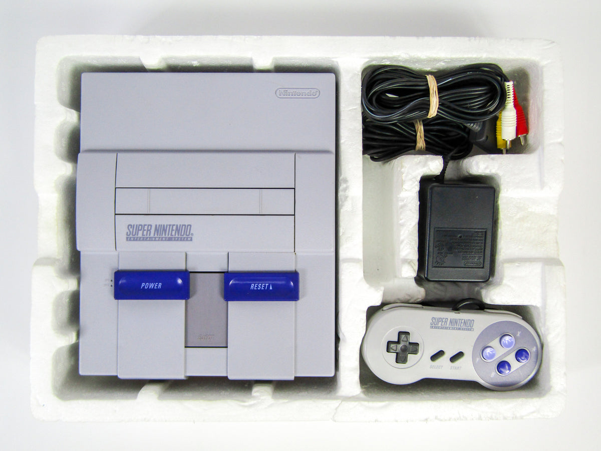 Super Nintendo Control Set + Super Mario All-Stars (Super Nintendo / S ...