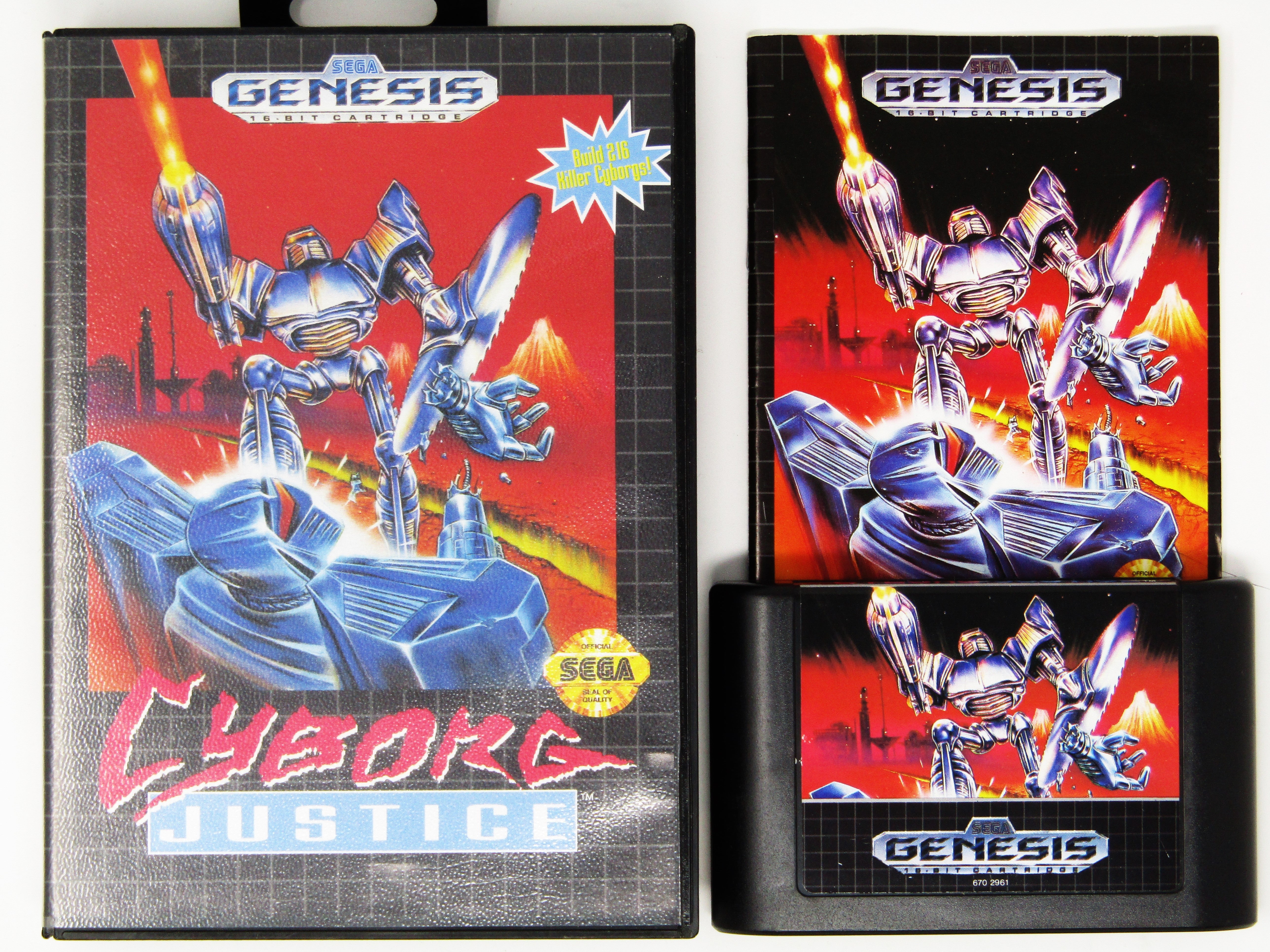 Cyborg Justice (Sega Genesis) – Retro MTL
