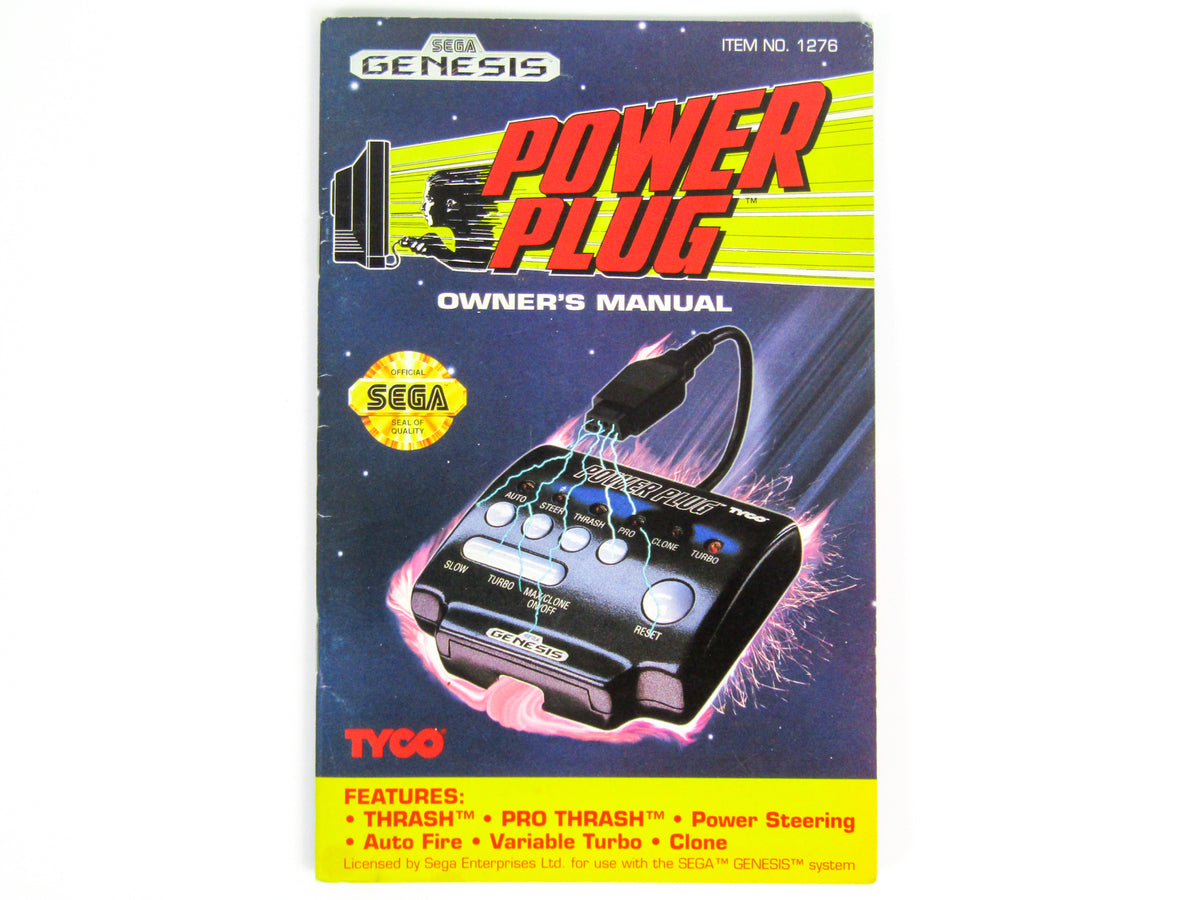 Power Plug [Tyco] (Sega Genesis) – Retro MTL