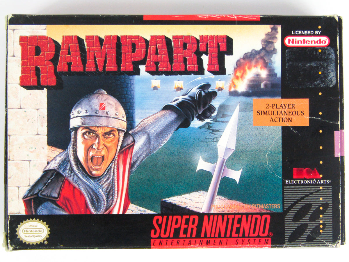 Rampart (Super Nintendo / SNES) – RetroMTL