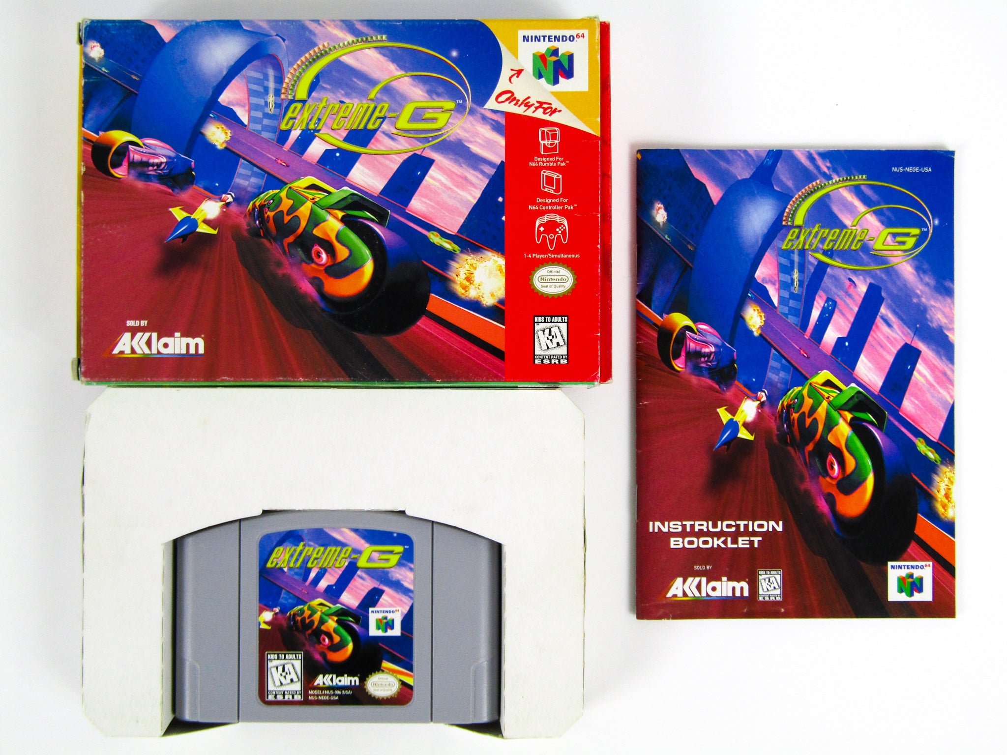 Extreme G (Nintendo 64 / N64) – Retro MTL