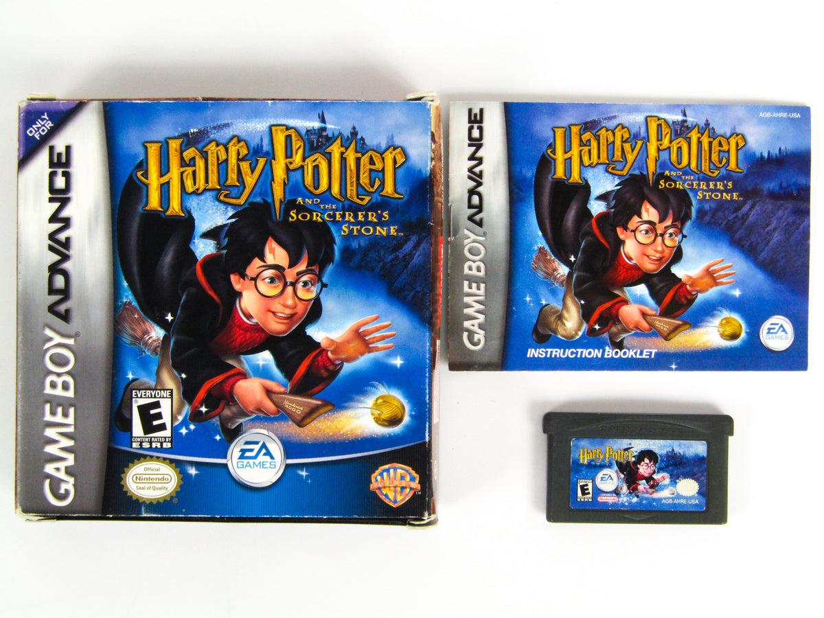 Harry Potter Sorcerers Stone (Game Boy Advance / GBA) – RetroMTL